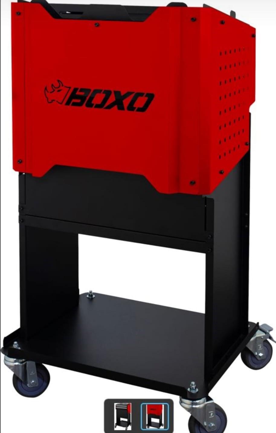 BOXO 2 Drawer Diagnostic Service Cart Red / Blk TB-ECC22041-R - Garage ...