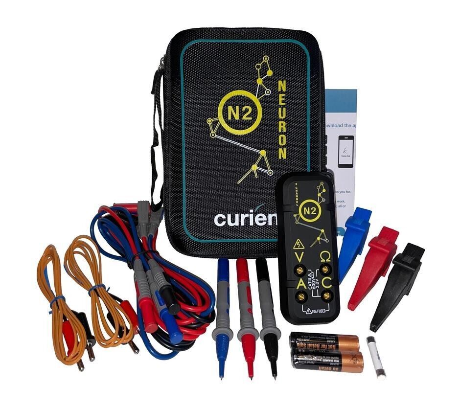 CURIEN N2 Neuron Graphing Digital Bluetooth Multimeter N2BASE01 ...