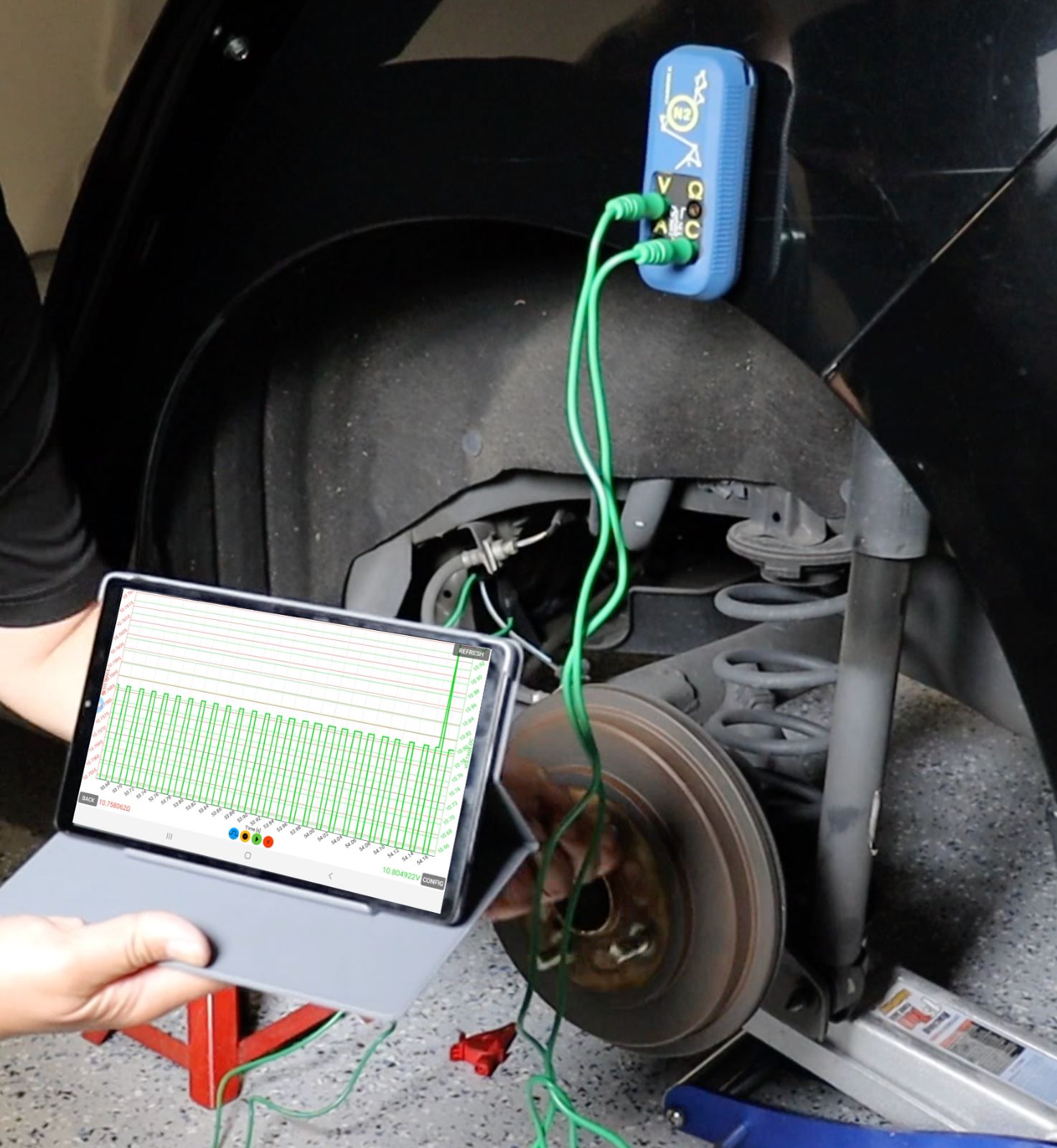 CURIEN N2BASE01 N2 Neuron Graphing Digital Bluetooth Multimeter ...