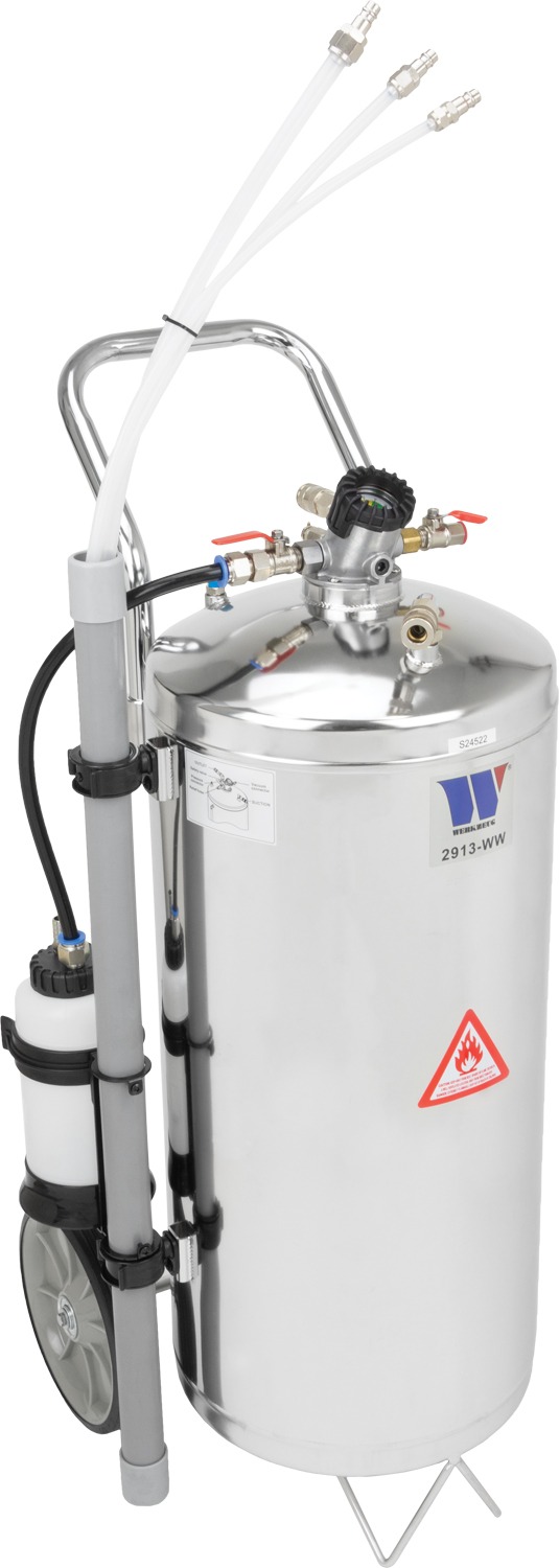 WELZH Werkzeug 40L Pneumatic Fuel Extracting Unit 2913-WW - Garage ...