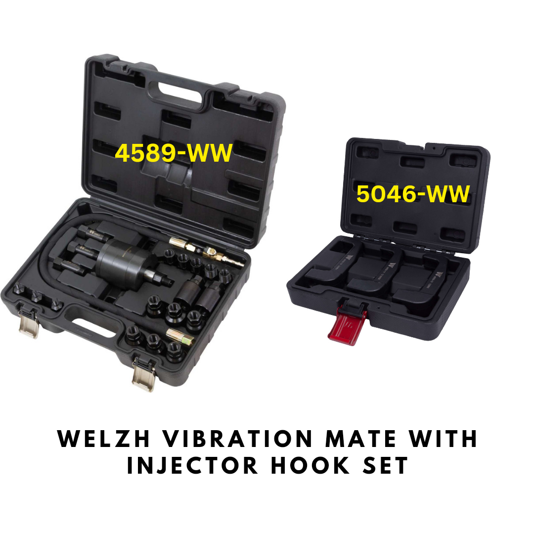 WELZH Vibration Mate With Injector Hook Set 4589-WW 4589WW + SET ...