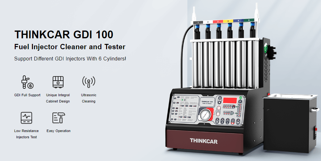 Injector Cleaner & Tester - THINKCAR GDI 100