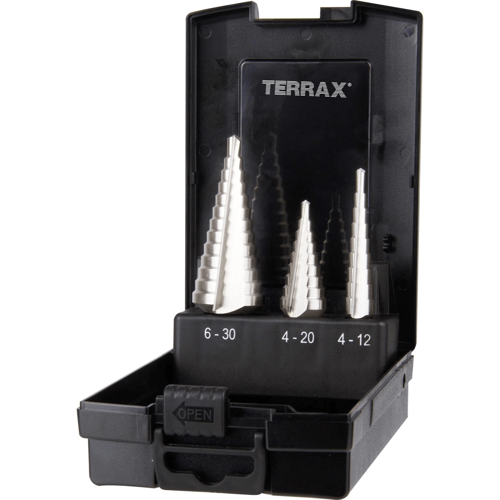 RUKO Terrax 3pc Step Drill Set RK-A101126RO - Garage Diagnostic Tools