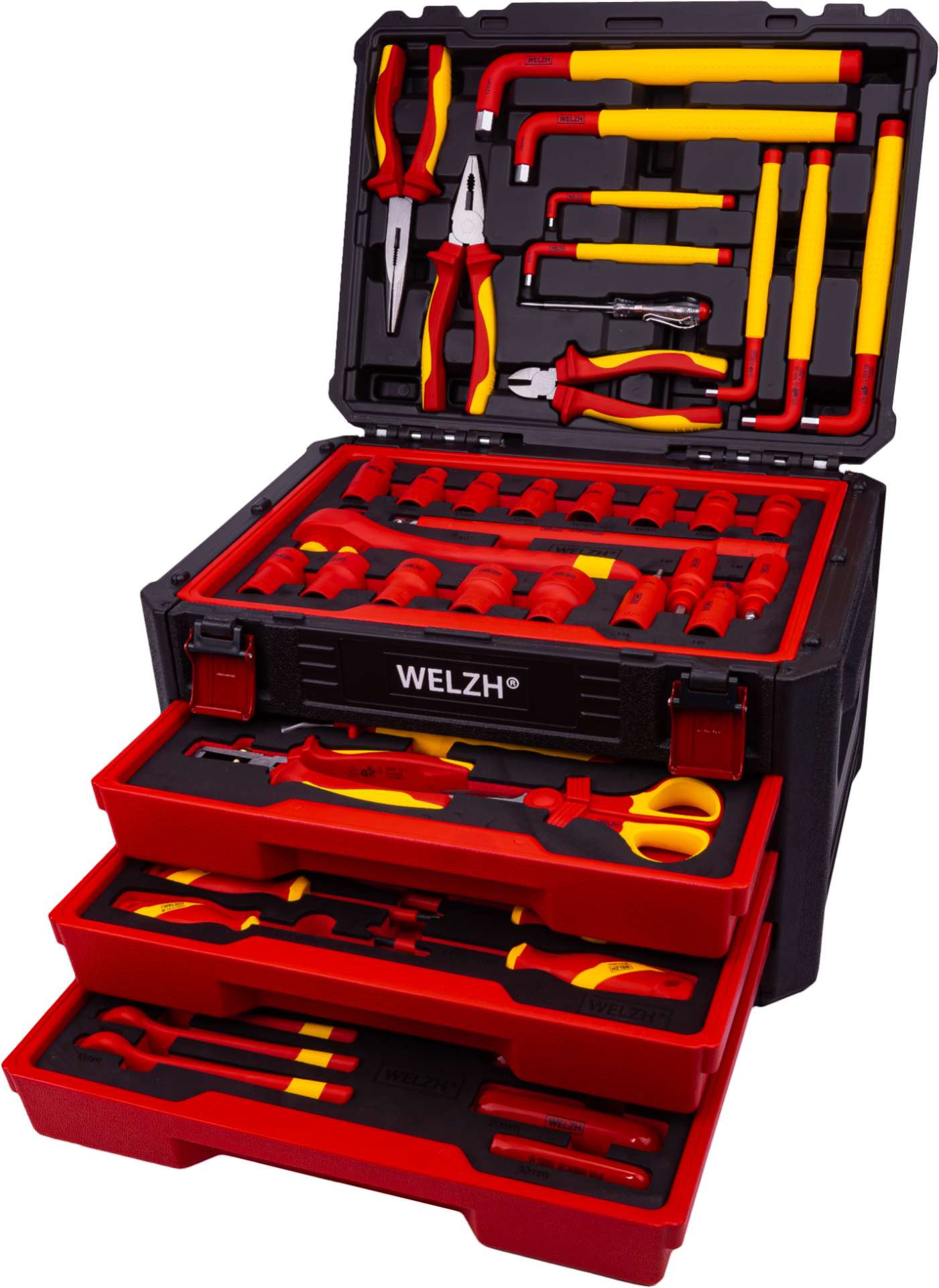 WELZH 63pc EV Hybrid Tool Kit 4961-WW 4961WW - Garage Diagnostic Tools